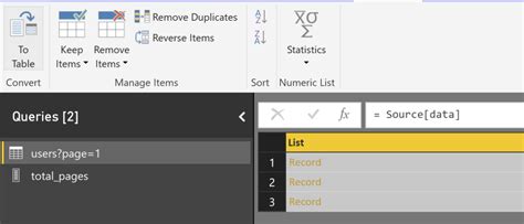 Powerbi How To Get Paginated Data From Api In Power Bi Stack Overflow