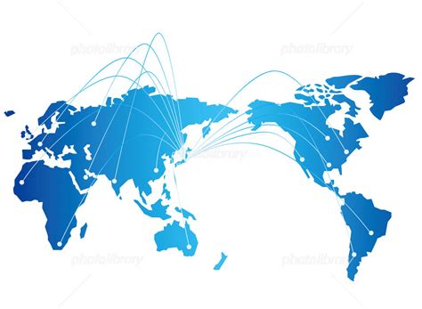 世界地図 ネットワーク イラスト素材 5197403 フォトライブラリー Photolibrary