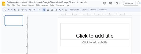 How To Insert Google Sheets Into Google Slides