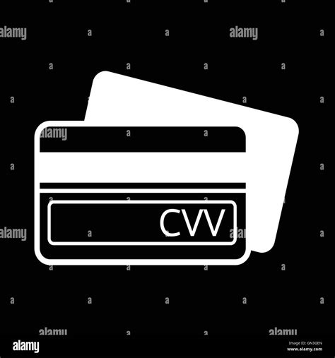 Card Verification Value CVV Icon Illustration Design Stock Vector Image Art Alamy