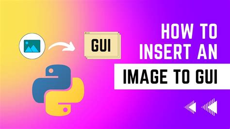 How To Insert An Image In GUI Using Tkinter Python Code With Dawood YouTube