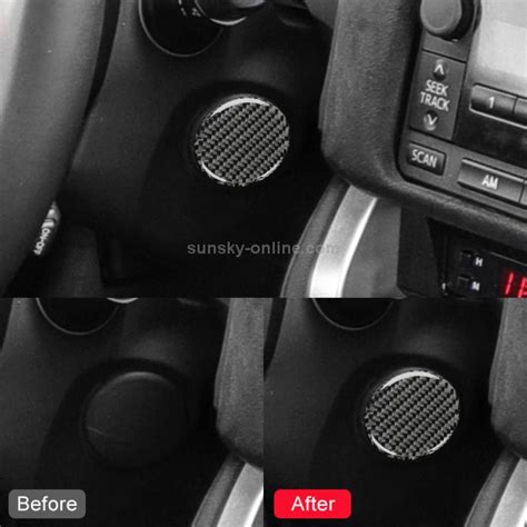 자동차 탄소 섬유 화재 패널 장식 스티커 스바루 Brz 도요타 86 2013 2017 왼쪽 및 오른쪽 드라이브 유니버설 블랙