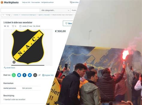 Knvb Geeft Doorverkopers Van Peperdure Nac Tickets Geen Stadionverbod