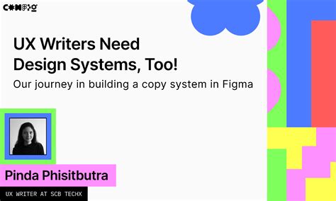 Config Ux Writers Need Design Systems Too Figma