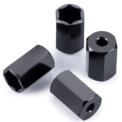 RCLIONS Aluminum Alloy Mm To Mm Hex Wheel Hub Adapter Conversion For WPL D SCX Wheels