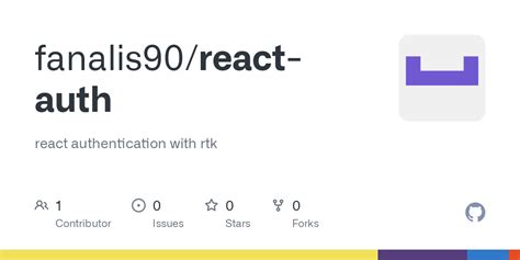 Github Fanalis90react Auth React Authentication With Rtk