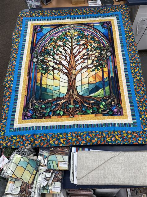 Tree Of Life Framed Up Quilt Kit