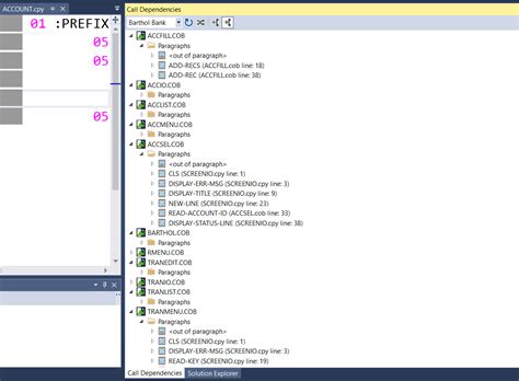 Raincode Language Service Visual Studio Extension Raincode Language Service Visual Studio Extension