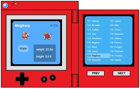 GitHub JuodyBun Pokedex Pokédex Web App using JS HTML and CSS with