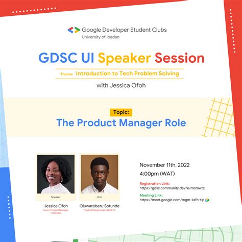 See GDSC UI Speaker Session With Jessica Ofoh At Google Developer