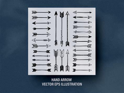 Hand Arrow Vector Eps Illustration 01 Graphic By Shadoweeekhan