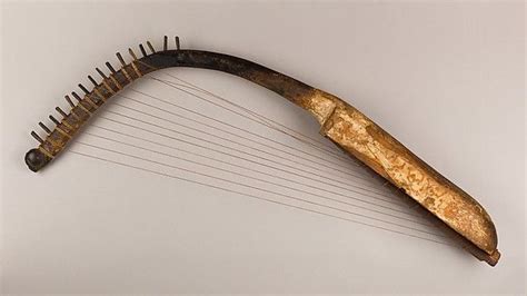 Egyptian Harp Arched Harp Shoulder Harp Egypt Museum Harp