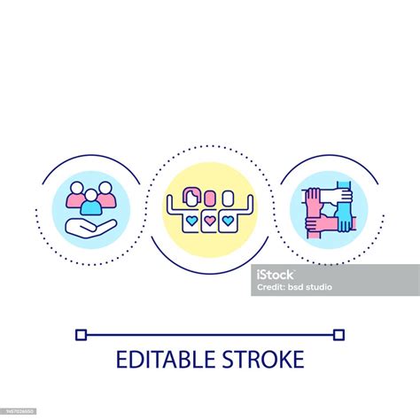 Lgbtq 커뮤니티 루프 개념 아이콘 0명에 대한 스톡 벡터 아트 및 기타 이미지 0명 Lgbtqia 문화 개념 Istock