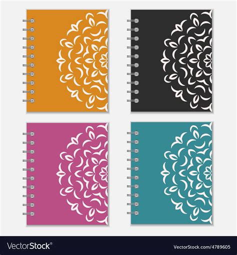 Notebook Cover Page Design