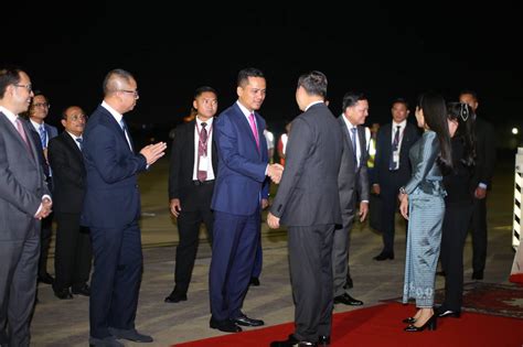 សម្តេចធិបតី ហ៊ុន ម៉ាណែត នាយករដ្ឋមន្ត្រីកម្ពុជា និងលោកជំទាវបណ្ឌិត ពេជ ចន្ទមុនី ហ៊ុនម៉ាណែត