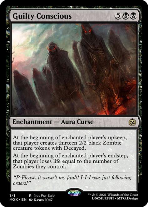 Guilty Conscious Rcustommagic