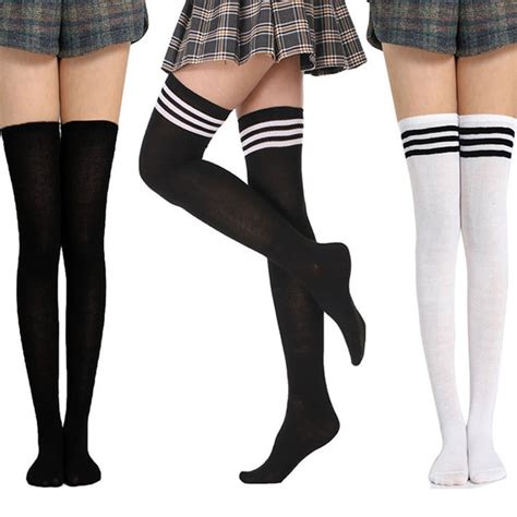 Socks Tights Thigh High Stockings Egirl Aesthetic Emo Y2k Alt Goth
