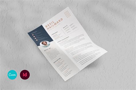 Canva Resume CV MasterBundles