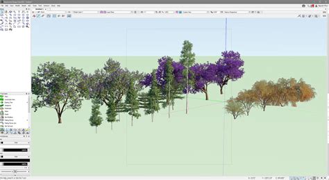 2d Billboards Bundle 08 Oceania Trees Vectorworks Png