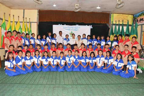 တပ်ကုန်းမြို့နယ်၌ ကင်းထောက်လူငယ်သင်တန်းတွင် အခြေခံအသက်ကယ် အထောက်အကူပြု