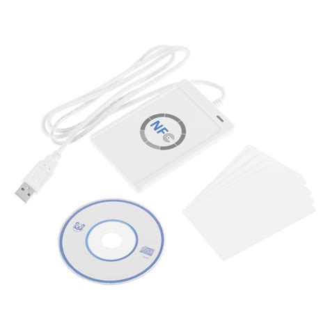 Купить rfid nfc usb acr122u писатель чтения смарт карт для всех 4 типов