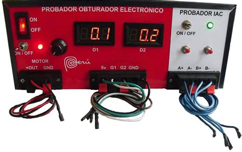 Probador IAC y Obturador Electrónico