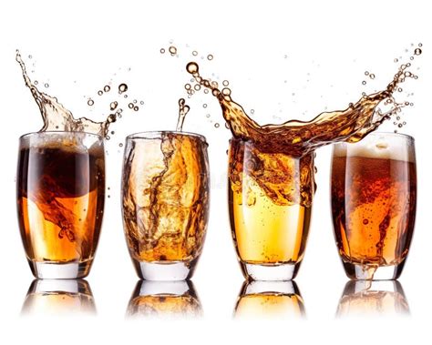 Glasses Of Beer Toasting Creating Splash Generative Ai Stock
