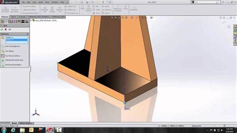 Solidworks How To Create Reference Geometry Axis Solidworks
