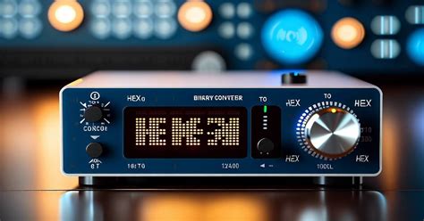 Free Binary To Hex Converter Online Fast And Accurate