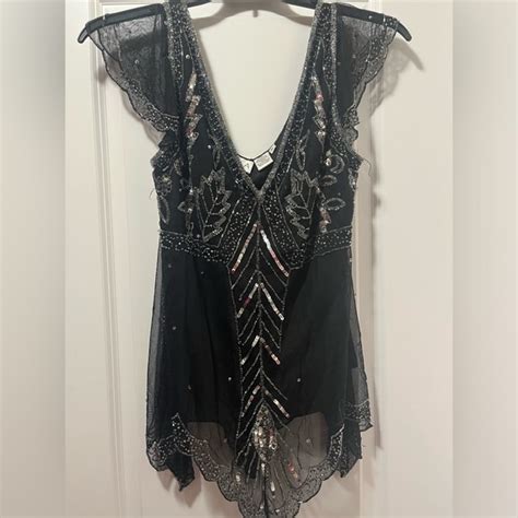 Scala Tops Sequence Top Poshmark