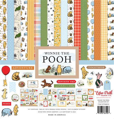 Collections Echo Park Paper Co Winnie The Pooh