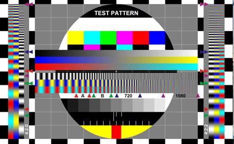 En55032 Test Pattern With Moving Element Image Generator Itu Bt 1729