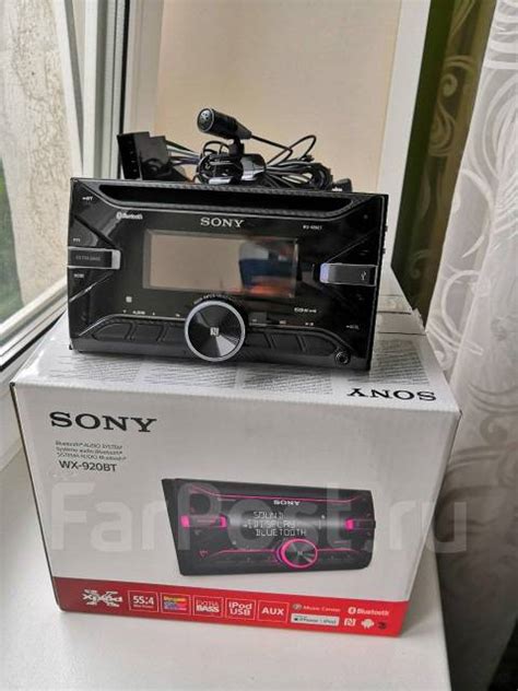 Магнитола SONY WX-920BT, 2 DIN — 178x100 мм, новый, в наличии. Цена: 7 ...