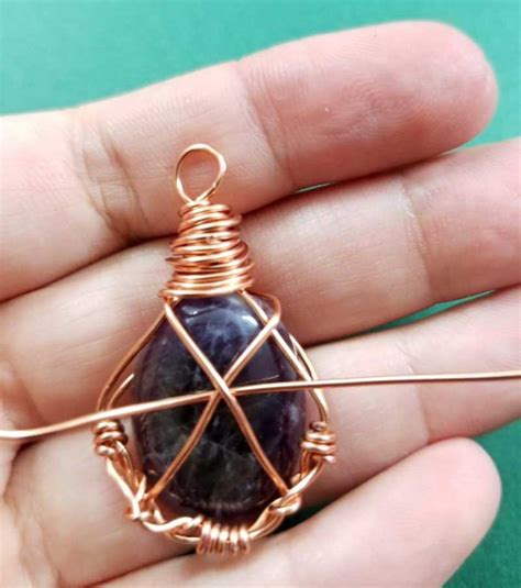 Wire Wrap Stone How To Wire Wrap Stones Without Holes Wire Wrapping
