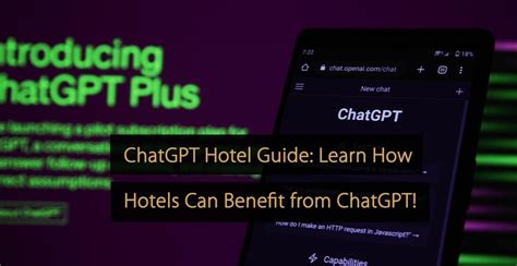 Learn How Hotels Can Benefit From Chatgpt