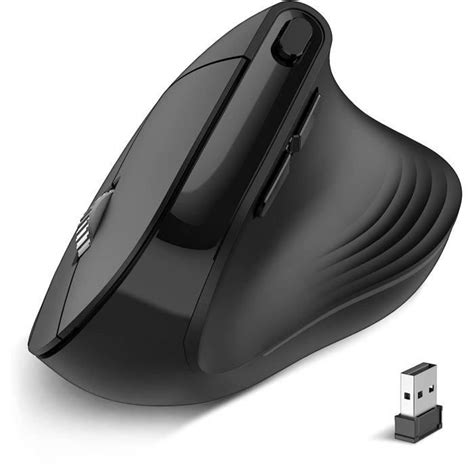 Souris Sans Fil Souris Ergonomique Verticale Sans Fil Pour Droitier Pr Vention Syndrome De La