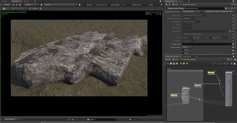 triplanar projection and displacement general houdini questions od