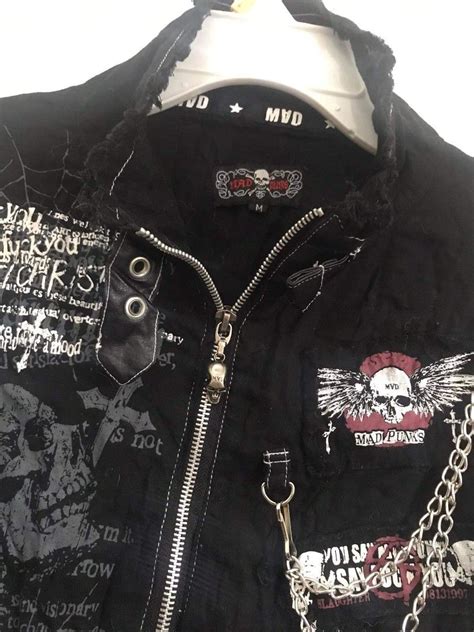 Rush Gothicgothharajukupunk Madpunk Mens Fashion Coats