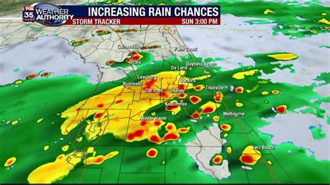Widespread Rain Targeting Central Florida By Mothers Day Fox 35 Orlando