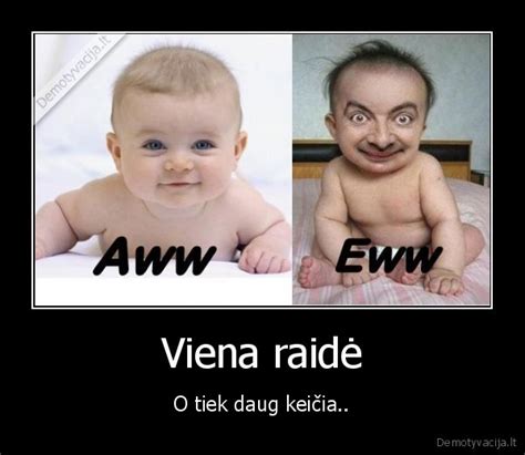 Viena Raidė Demotyvacijalt