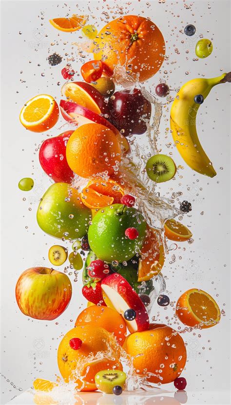 Ai生成水果创意摄影图片素材 素材 黄蜂网woofengcn