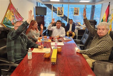 Caso Ypfb Comisión Especial Realiza Las últimas Revisiones De