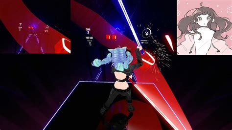 비트세이버beat Saber 『くうになる』 Feat 初音ミク ＆ 可不 Mimi Youtube