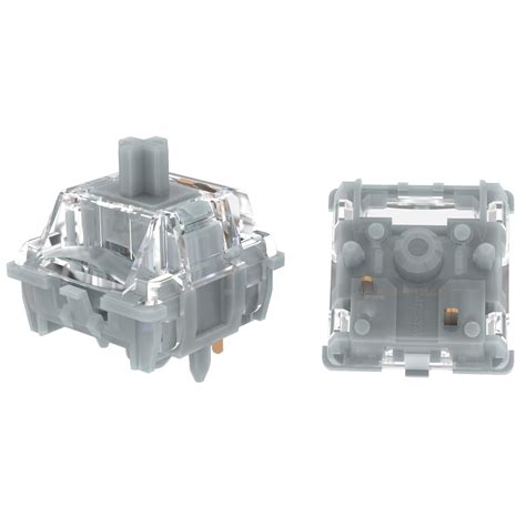 Buy Gateron Zero Degree Fully Silent Silver Keyboard Switches Linear 0