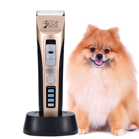 Dog Clippers Pet Grooming Hair Clippers Kit Low Noise Rechargeable