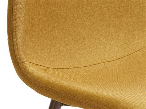 Chaise Jonstrup Tissu Curry Coloris Ch Ne Fonc Jysk