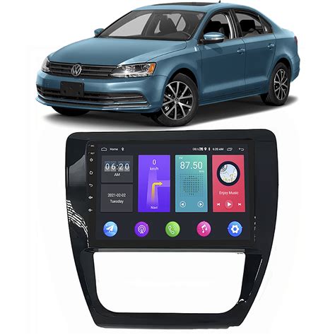 Kit Multimídia Android 9 Volkswagen Jetta 2012 2017 Gps Tv Bluetooth Ecarshop