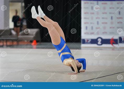 Aerobic Gymnastics Turkish Championships Editorial Stock Image Image
