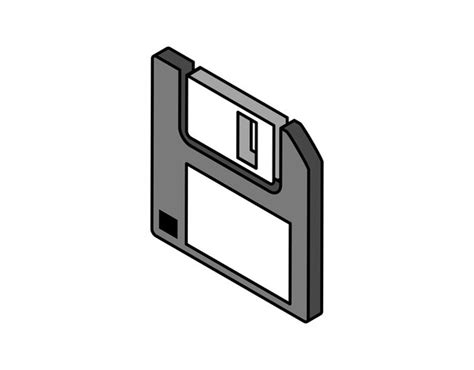 Premium Vector Save Isometric Design Icon Vector Web Illustration 3d Colorful Concept