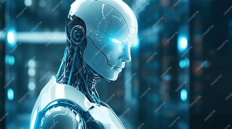 Premium Ai Image Robot Electronic Access Authentication System